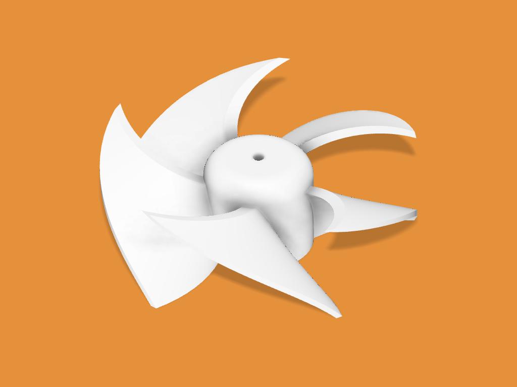 Customizable Replacement Fan Blade by GladFox | Download free STL model ...