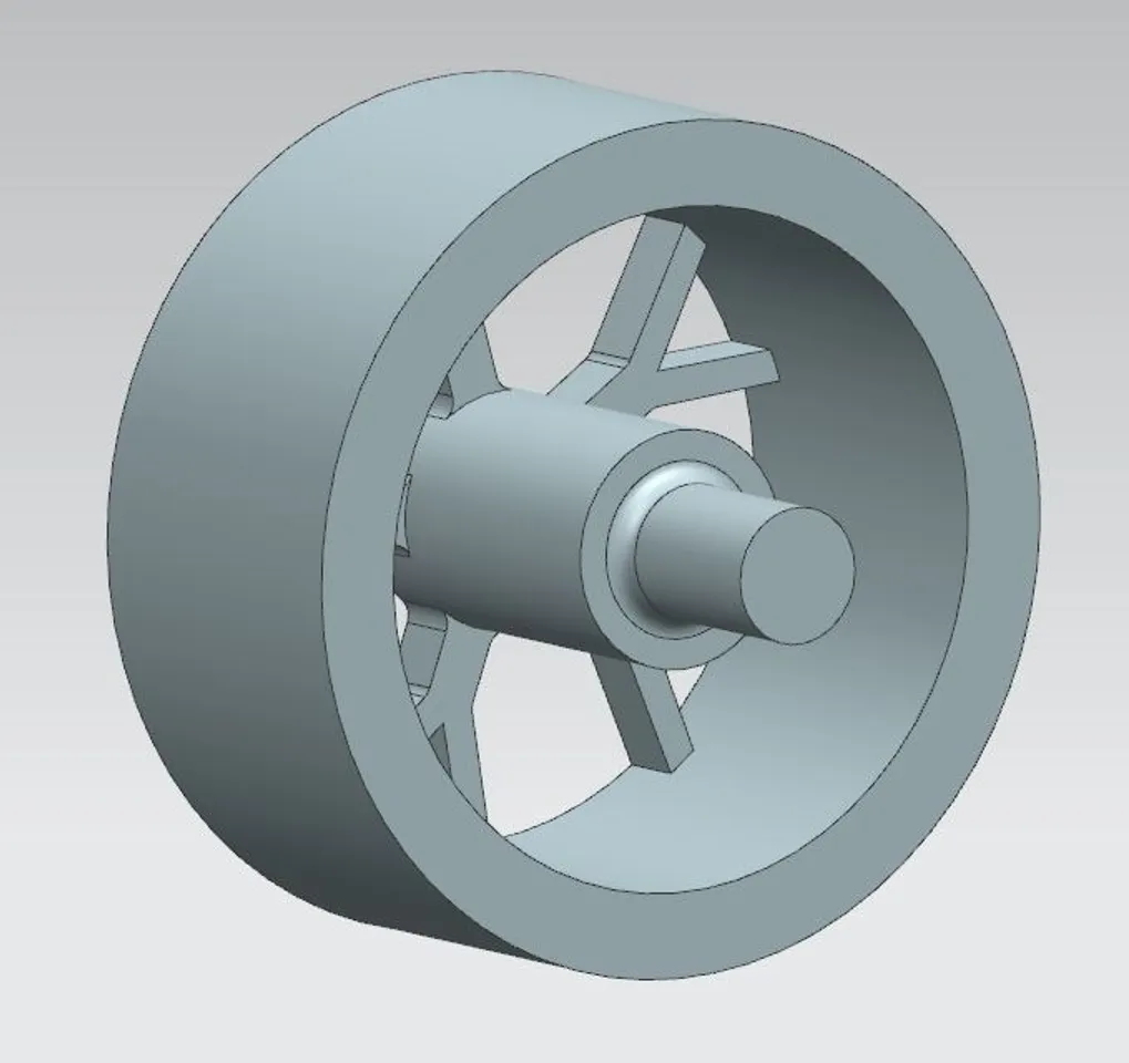 car wheel 1/24 by avivm | Download free STL model | Printables.com