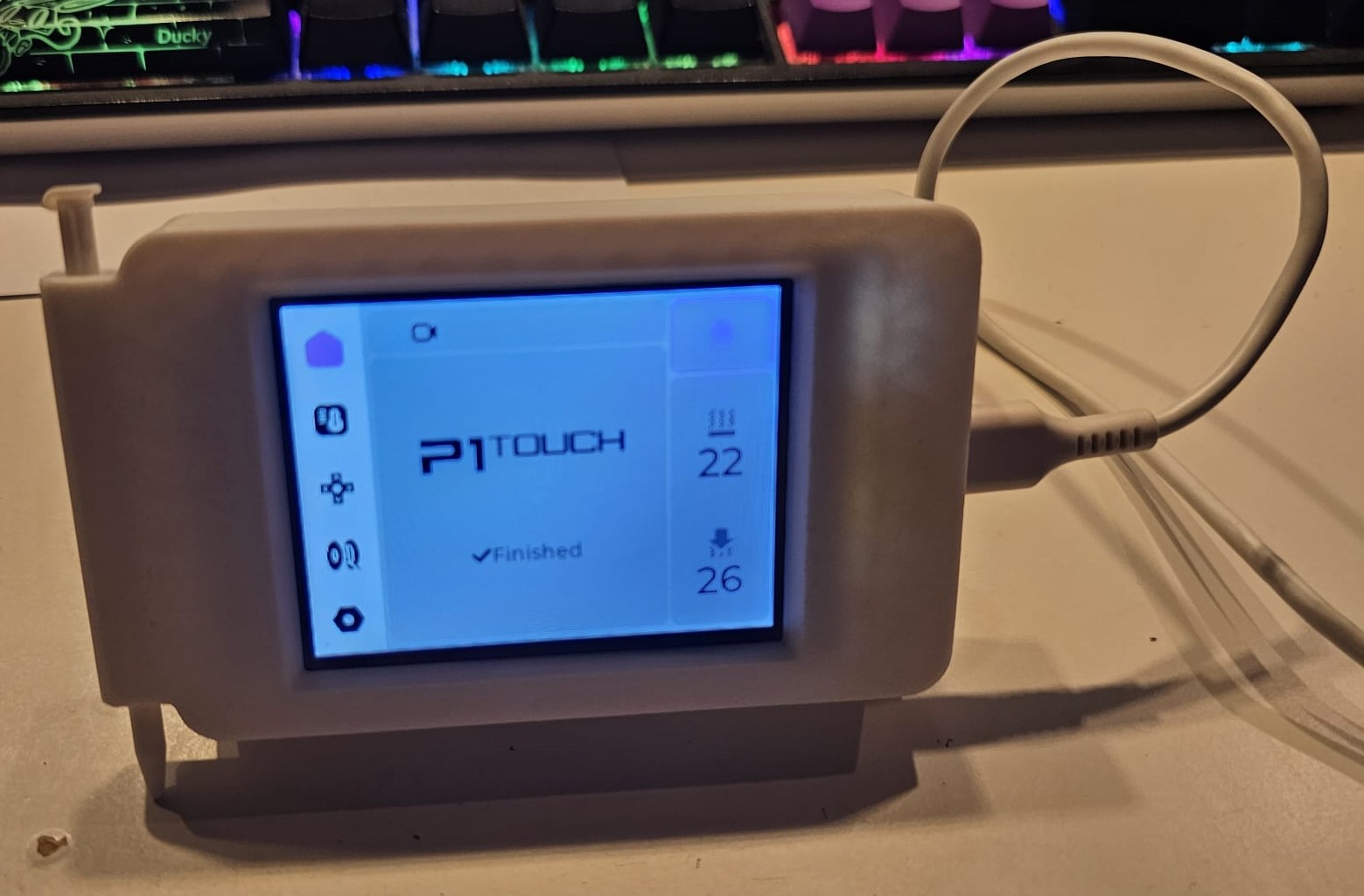 P1Touch XTouch Display Mount USB-C *Update* by Yue23 | Download free ...