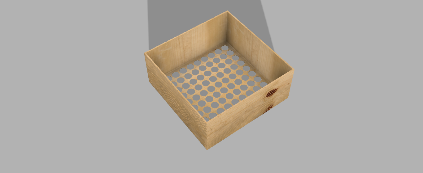 WOOD PATTERN BOX by Henares3D | Download free STL model | Printables.com