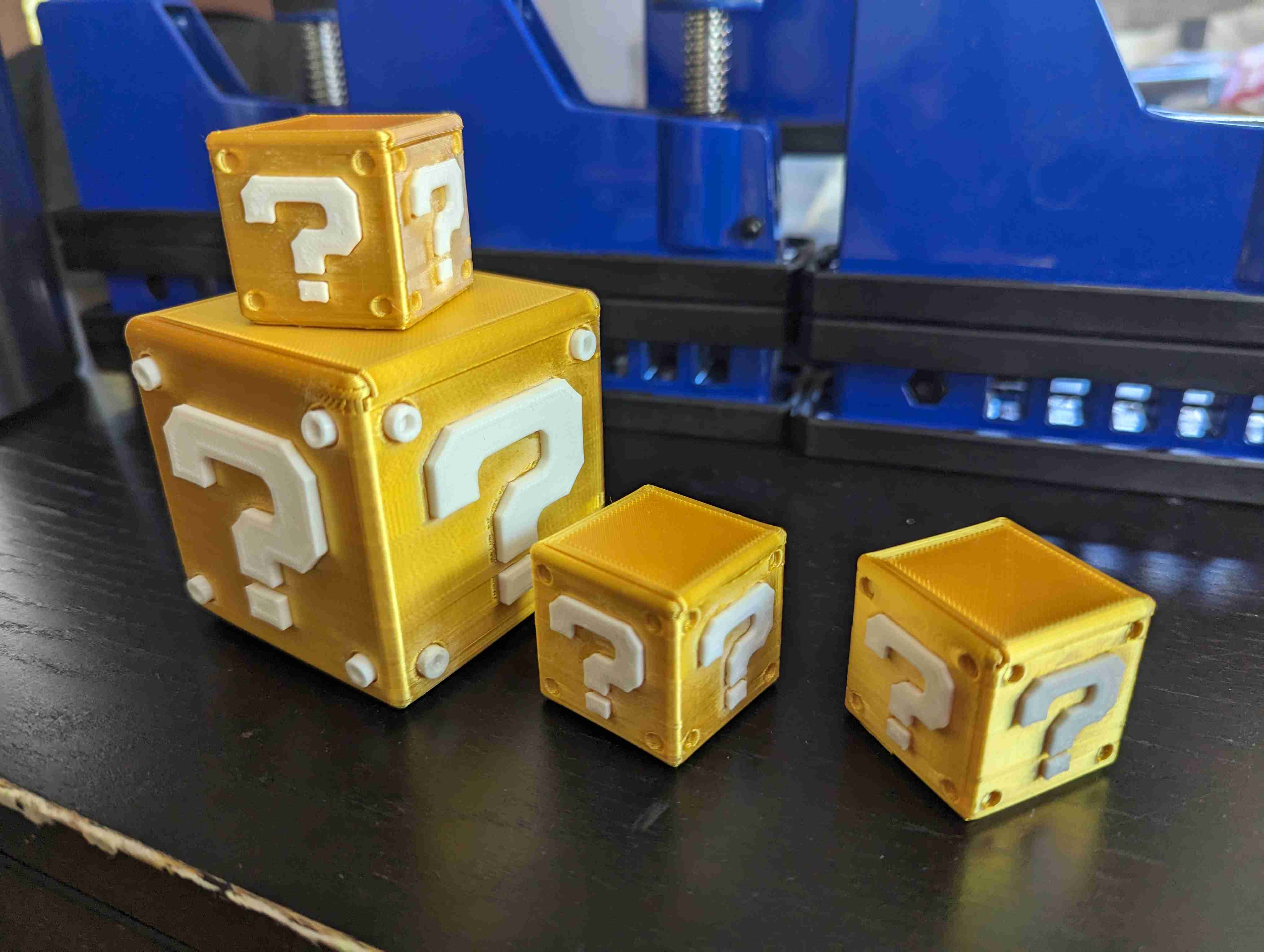 Mario Question Box with sliding lid and optional Switch cartridge ...