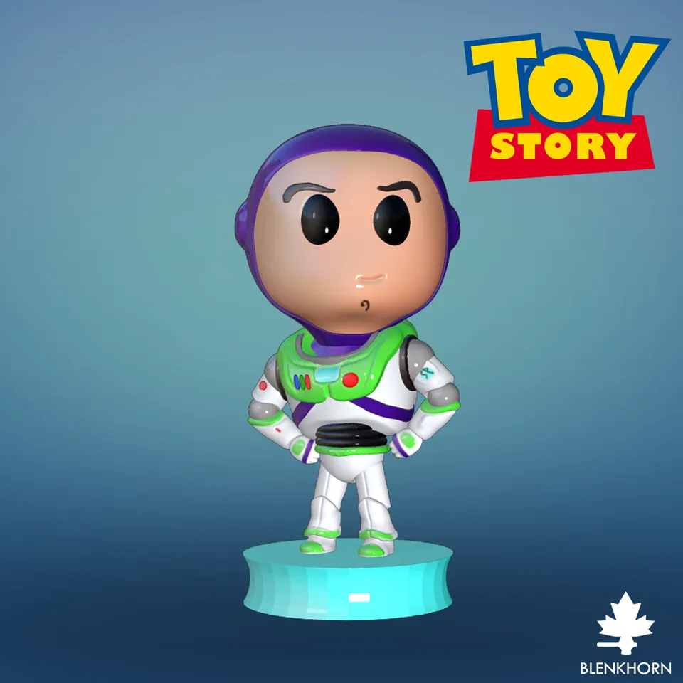 TOY STORY DOUBLE BIT: BUZZ LIGHTYEAR by Blenkhorn | Download free STL ...