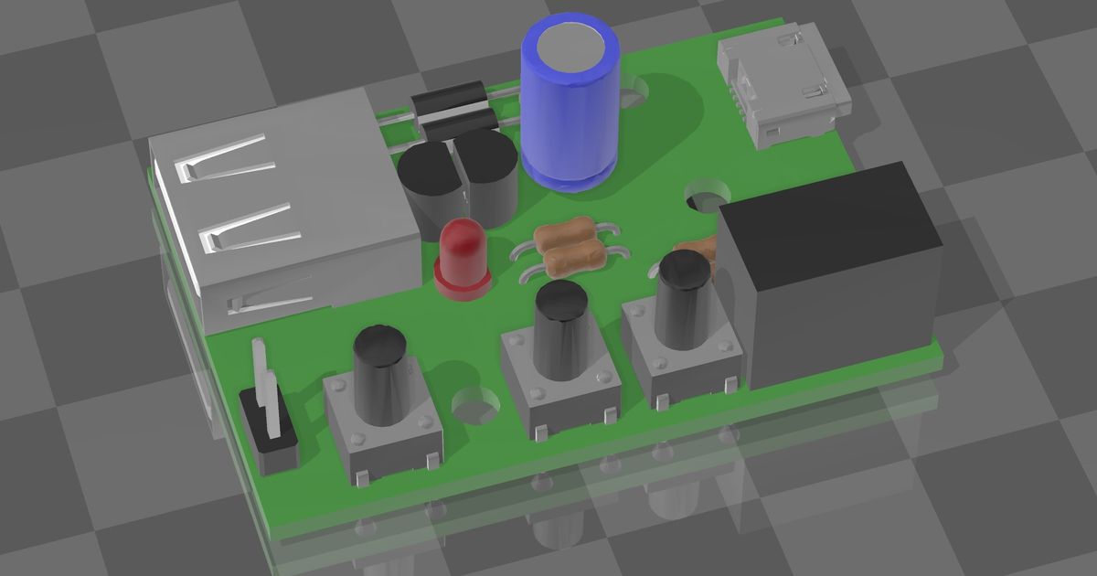 Pi Supply Switch v1.1 by chking | Download free STL model | Printables.com