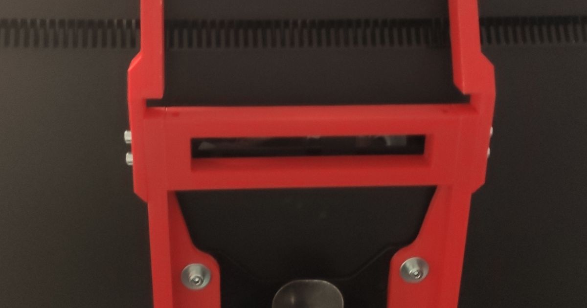 Mobile Screen Attachment to Vesa 100 by DirkHoefle | Download free STL ...