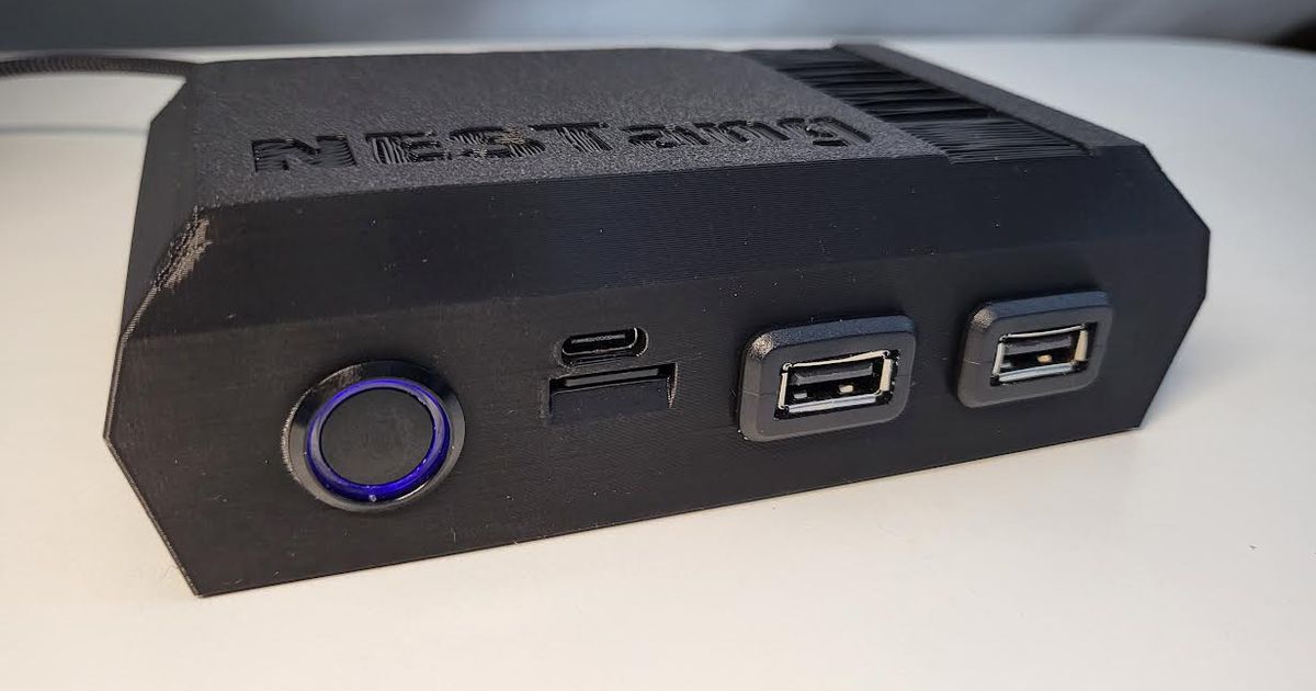 NEStang Case NES-Videogame by john3d | Download free STL model | Printables.com