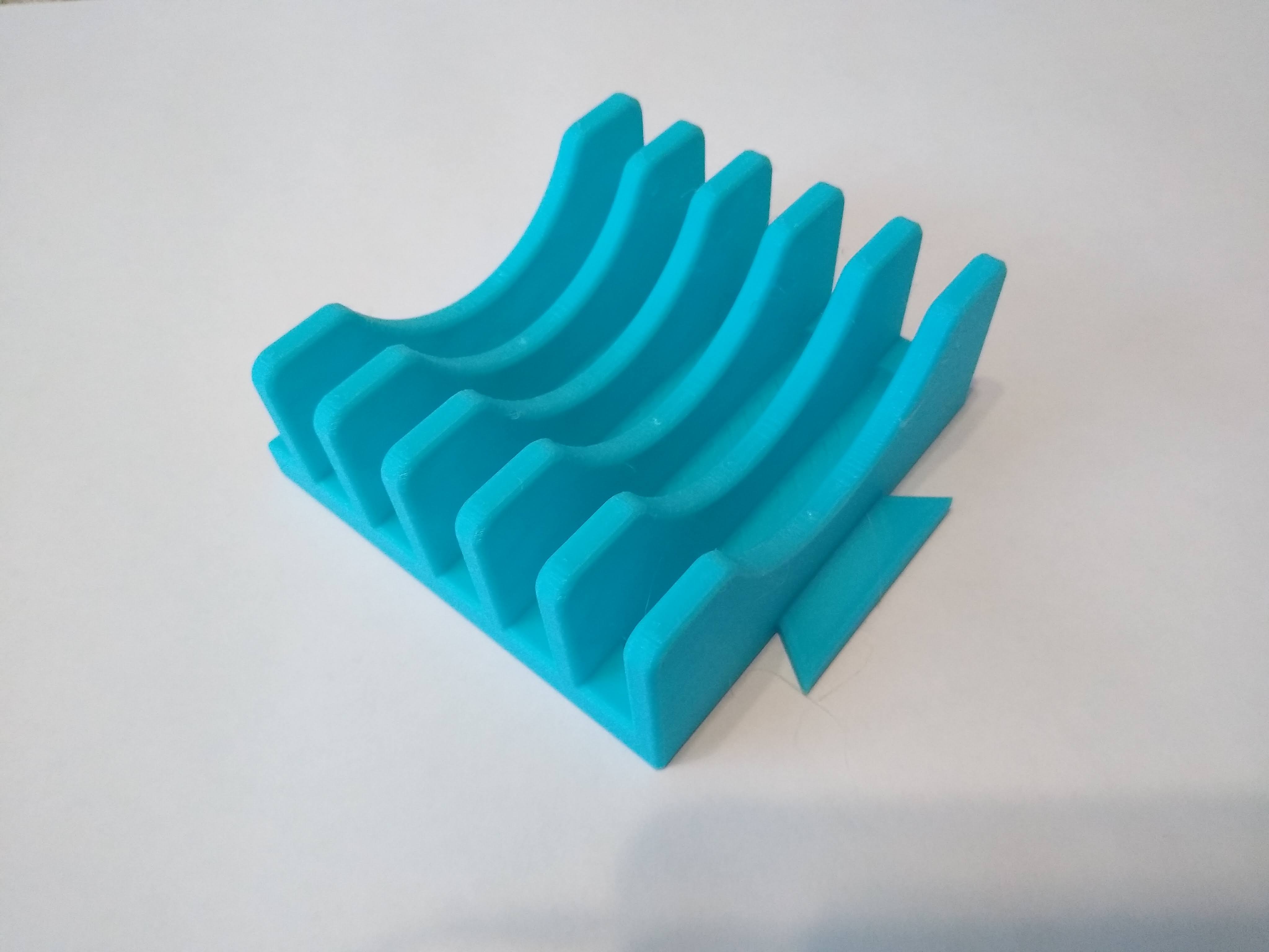 Tupperware Lid Holder by Devise3D | Printables Store