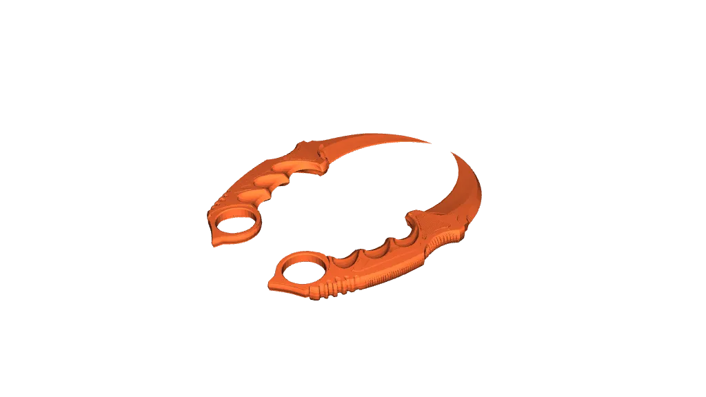 Copy of Deathstroke Karambit Knifes by James Doherty | Download free ...