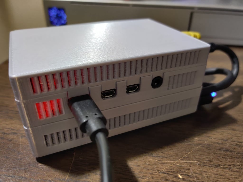 Raspberry Pi 4 B SSD & 30mm Fan Case by John U | Download free STL model | Printables.com