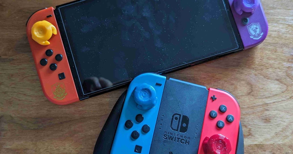 Con-Locks for Nintendo Switch Joy-Cons (remix for rigid filament) by ...