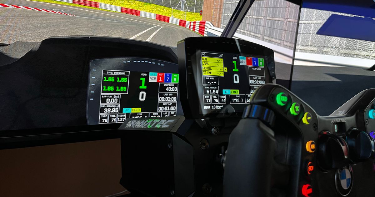 Dashboard Asetek Fanatec Simucube Mount SimDash Magnet holder by Seven ...