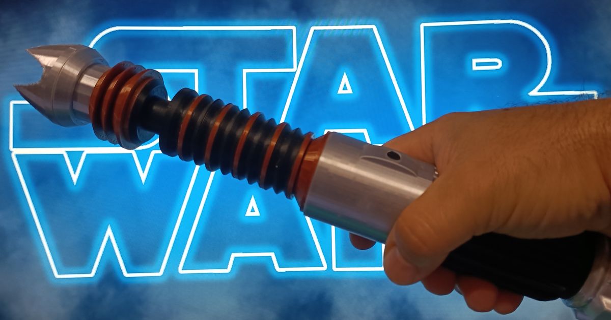 Sable laser personalizado by RAFATICO | Download free STL model ...