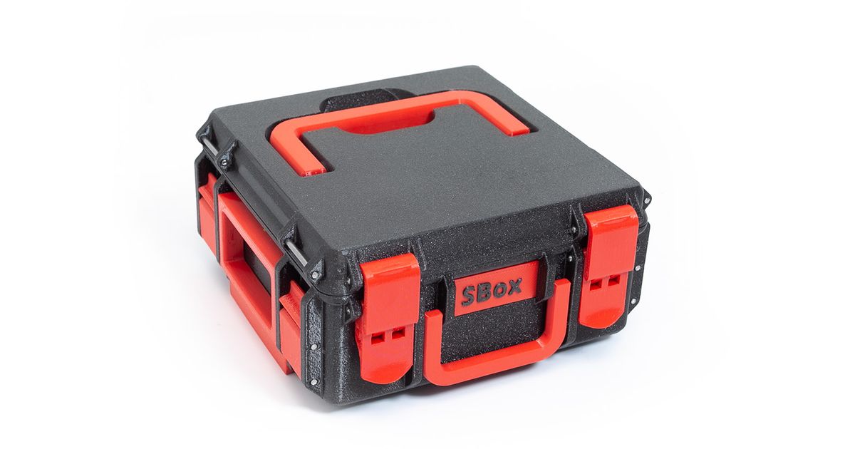 SBox for MINI - stackable toolbox system STEP by Michal Fanta | Printables Store