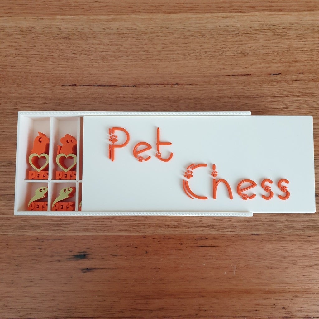 Pet Chess and display box by 3DPrintBunny | Download free STL model ...