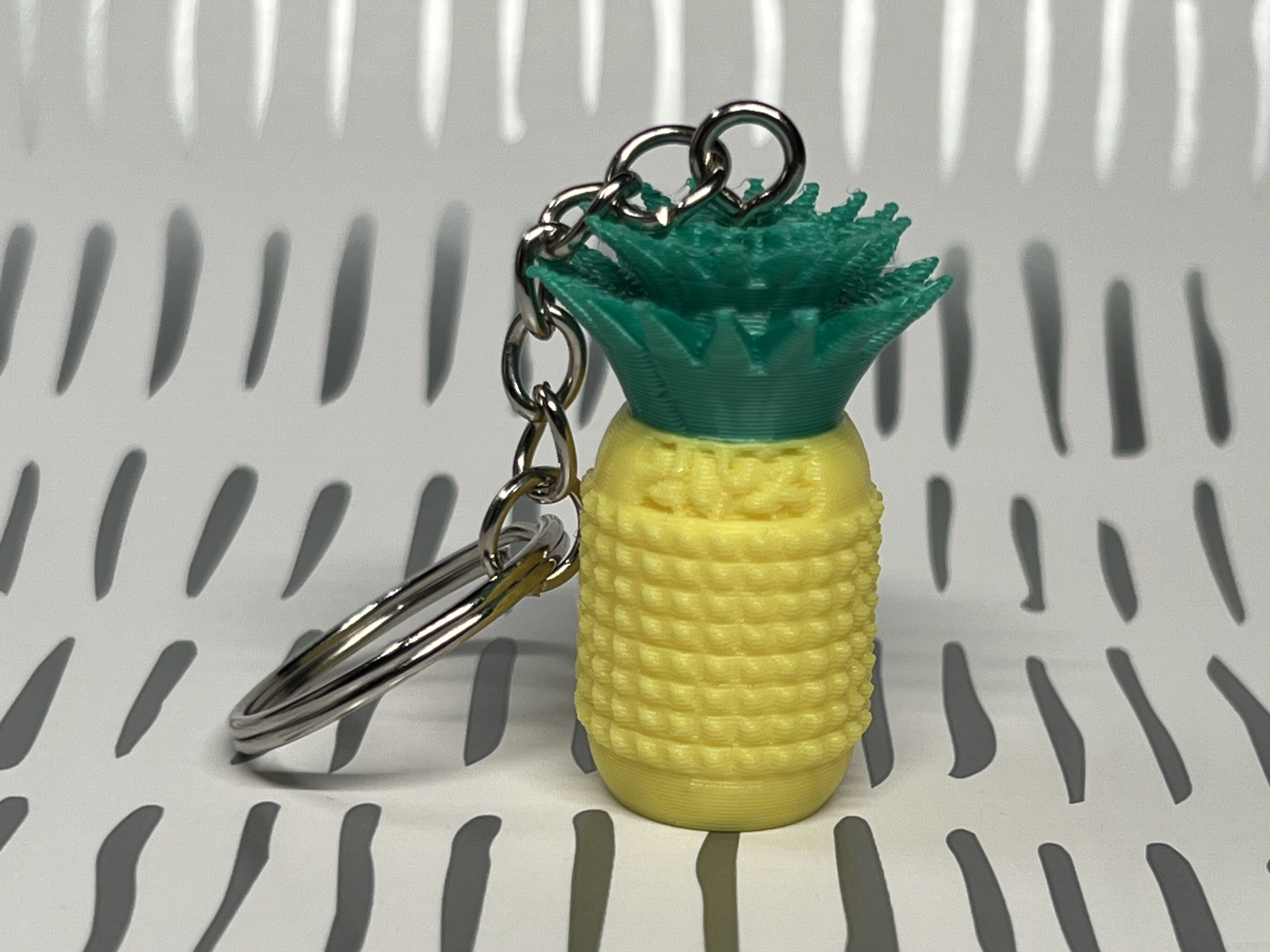 Pineapple Keychain by Teslaactions | Download free STL model ...
