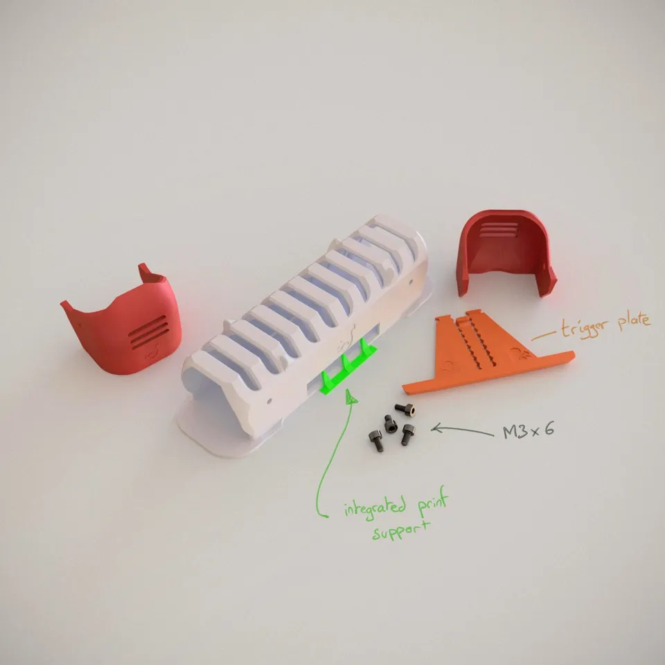 Mouse trap - humane for catch and release by squirrelf3d | Download ...