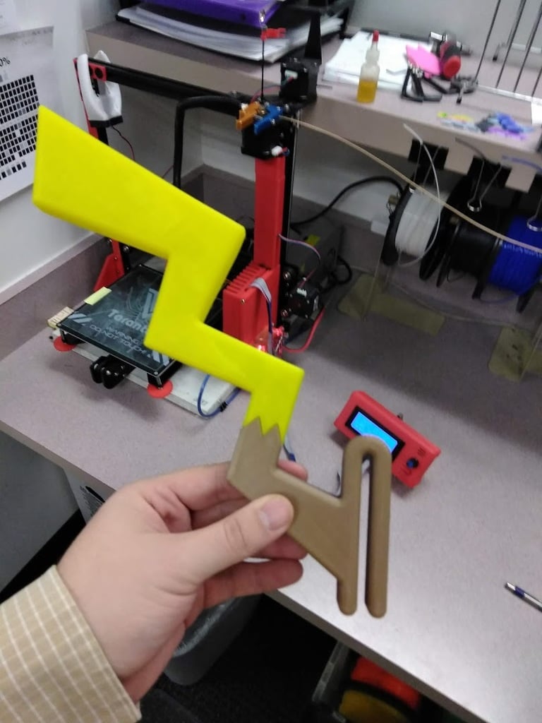 Pikachu Tail by Evey Bee | Download free STL model | Printables.com