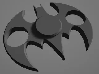 batman fidget spinner by Evey Bee | Download free STL model ...