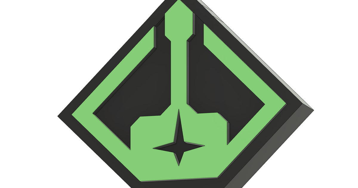 Starforge Systems Logo by wafflecart | Download free STL model ...