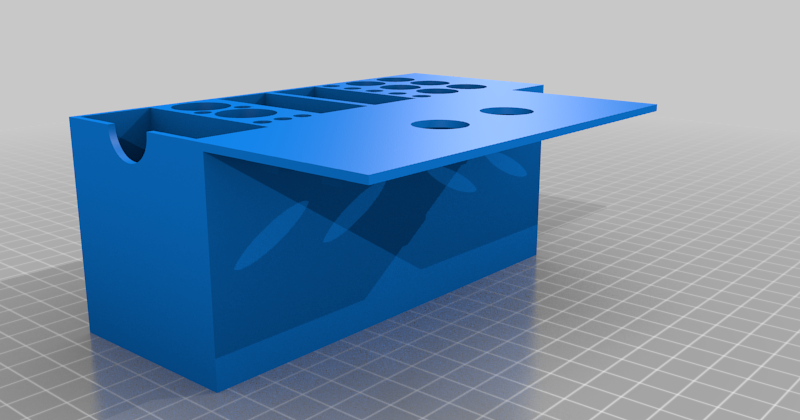 Anycubic Neo/Go Tool Tray & Waste Bin by GrnEyedDvl | Download free STL ...