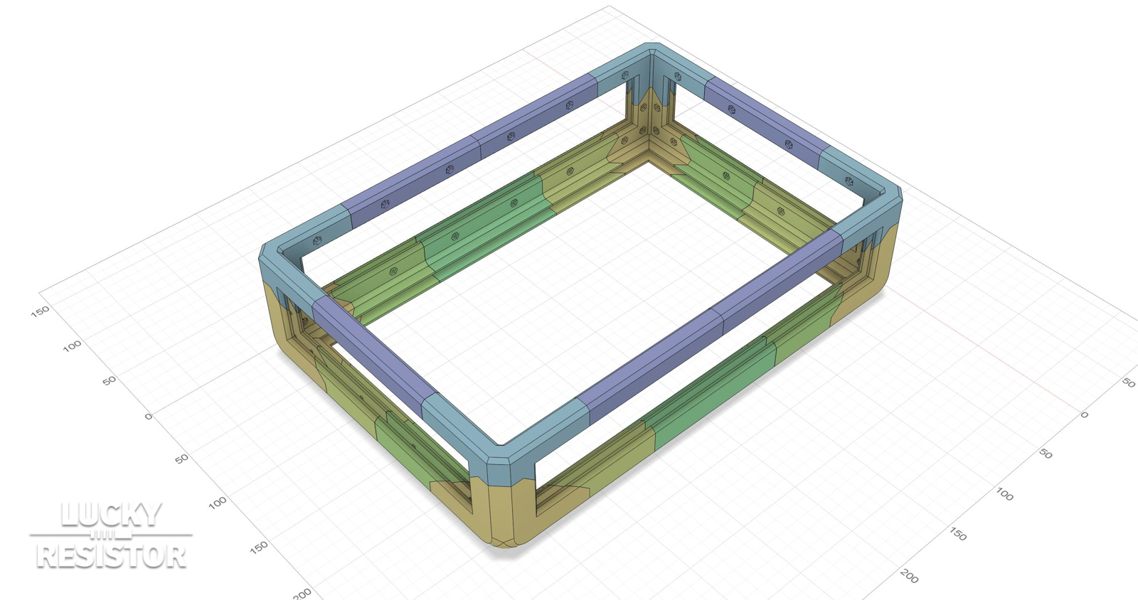 Decorative, Massive, Modular Box by Metikumi | Download free STL model ...