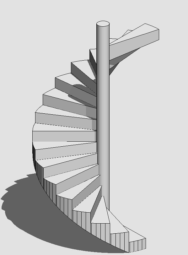 Spiral staircase - Scale it to your model size by Guido | Download free ...