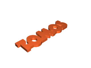 tomos logo by Tristan | Download free STL model | Printables.com