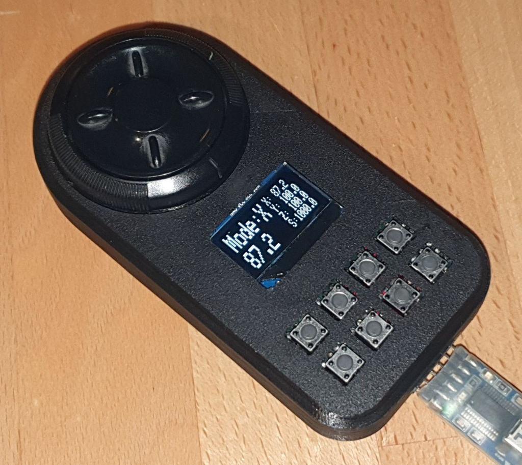 CNC Jog & Shuttle Hand wheel / Pendant by HenningS | Download free STL ...