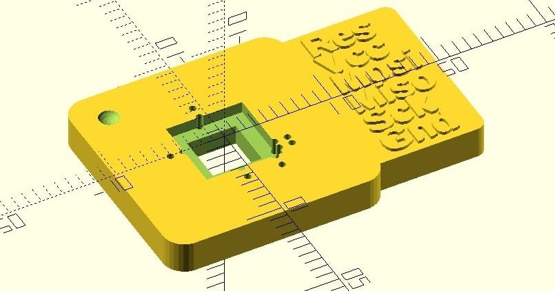 ISP Flasher Adapter for Mega8 Atmel AVR TQFP32 by HenningS | Download ...