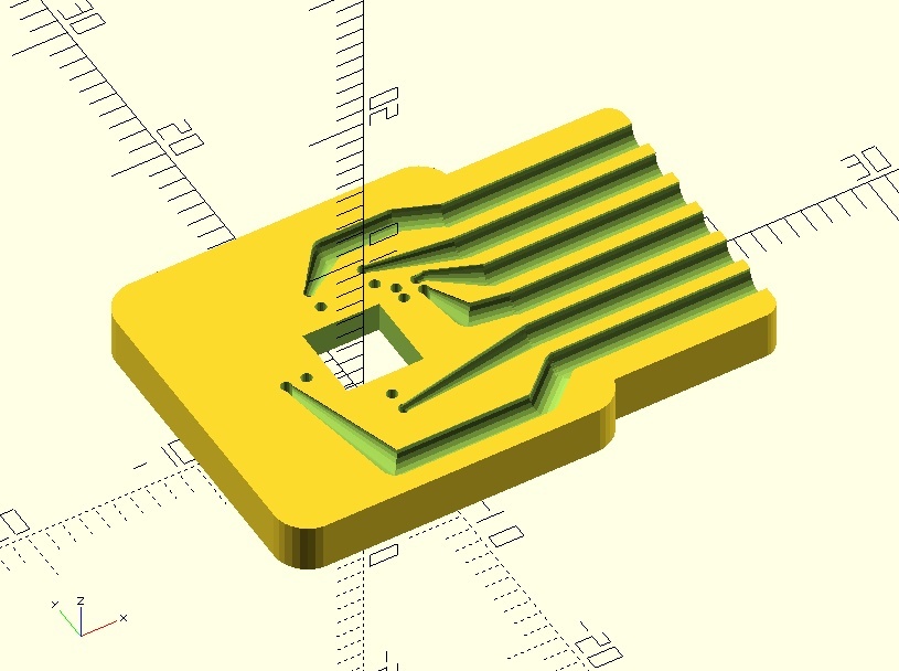 ISP Flasher Adapter for Mega8 Atmel AVR TQFP32 by HenningS | Download ...