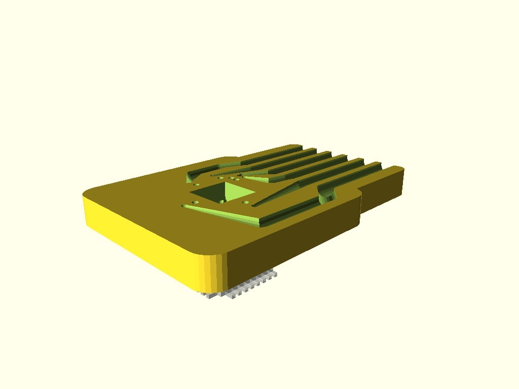 ISP Flasher Adapter for Mega8 Atmel AVR TQFP32 by HenningS | Download ...