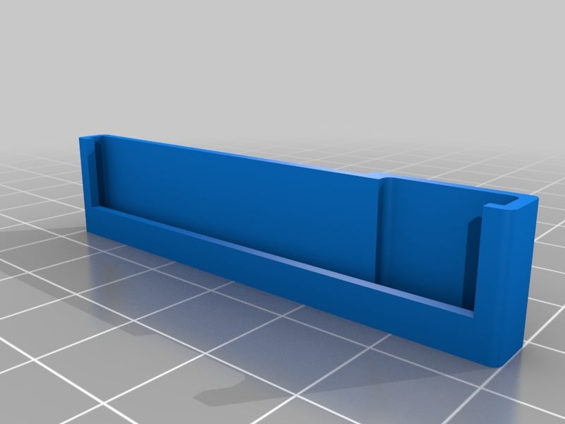 8-LED Neopixel Stripe holder (OpenScad), 2 mount versions, fully ...