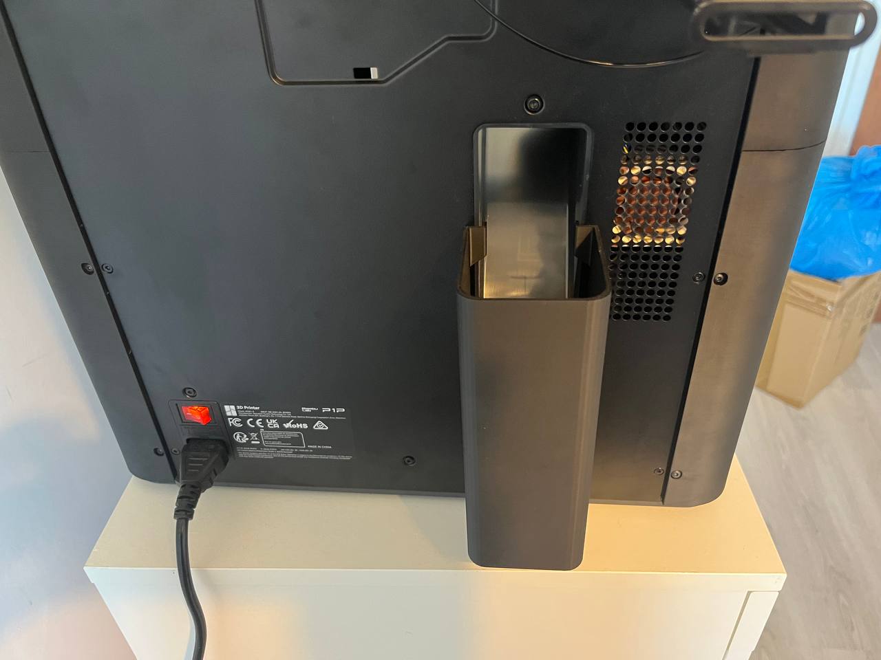 Bambu Lab P1P/P1S/X1 poop chute by mickmalik | Download free STL model ...