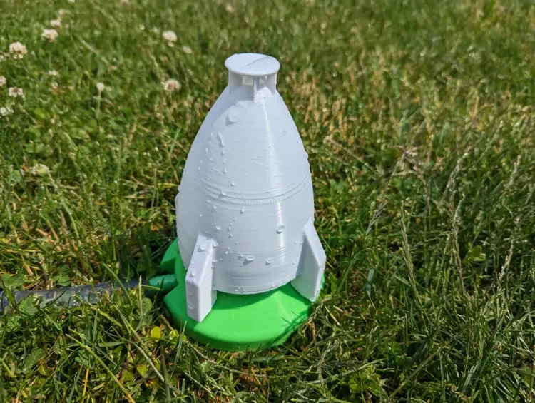 Water Rocket Sprinkler Small VERSION 5h print by MaxMaliar | Download ...