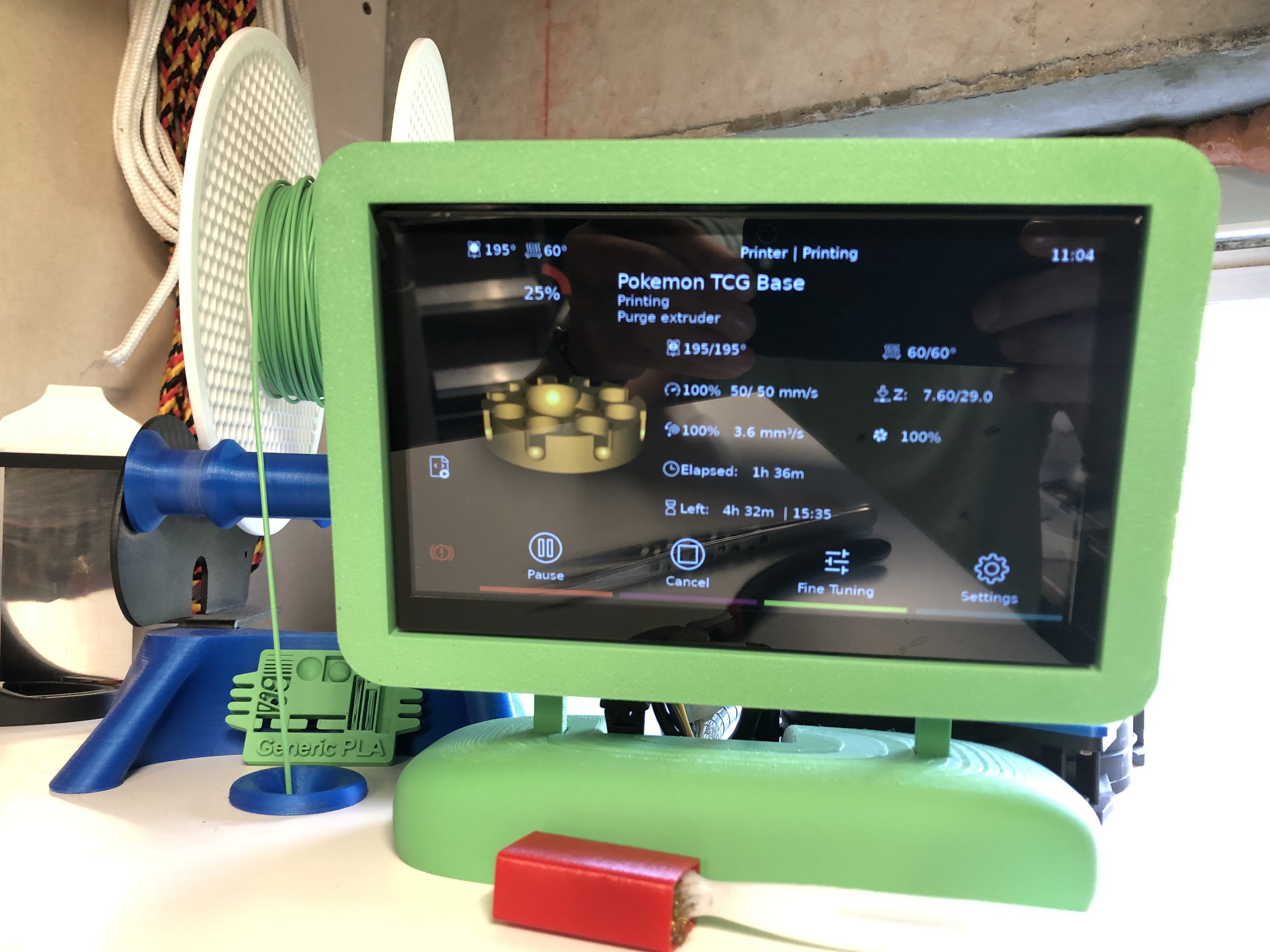 7 inch display cover for Raspberry by Andy | Download free STL model ...