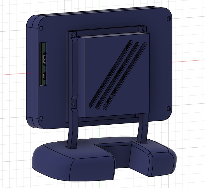7 inch display cover for Raspberry by Andy | Download free STL model ...