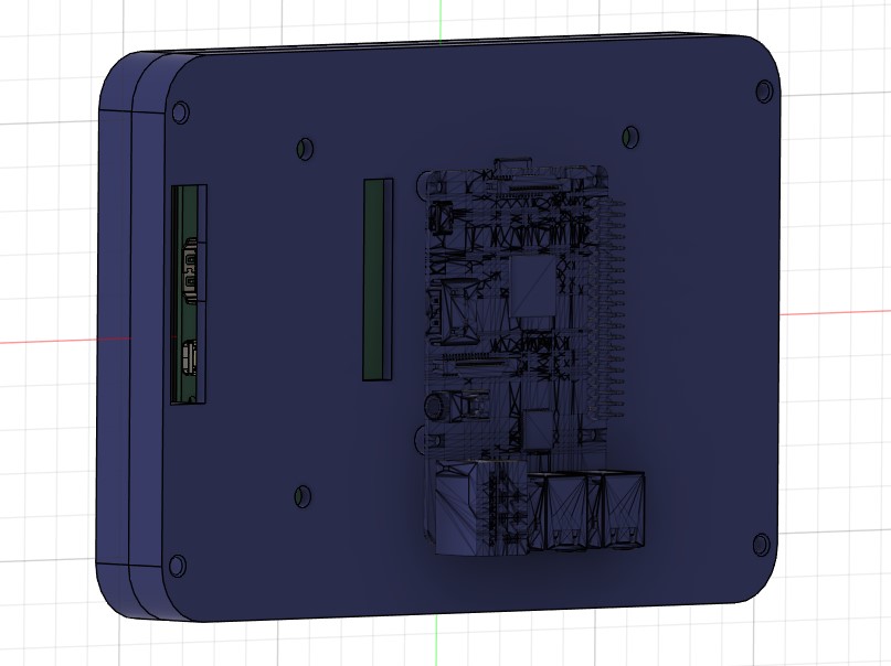 7 inch display cover for Raspberry by Andy | Download free STL model ...