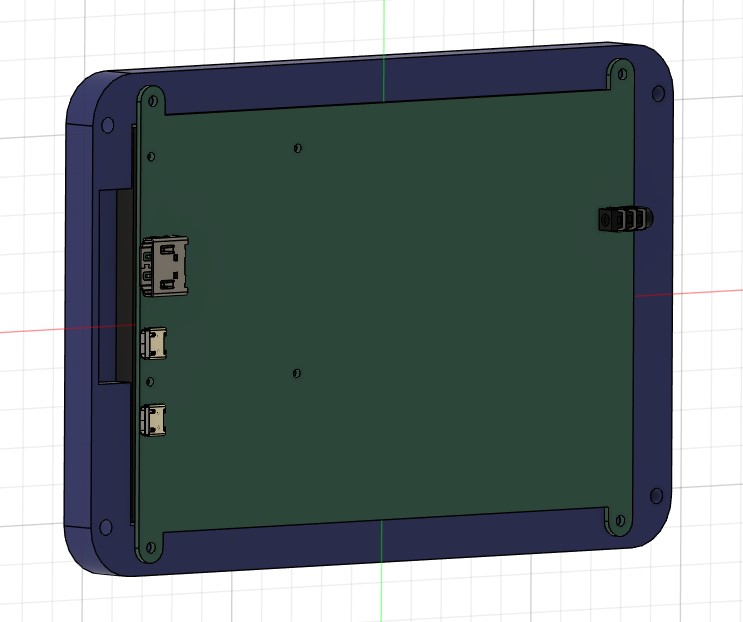 7 inch display cover for Raspberry by Andy | Download free STL model ...