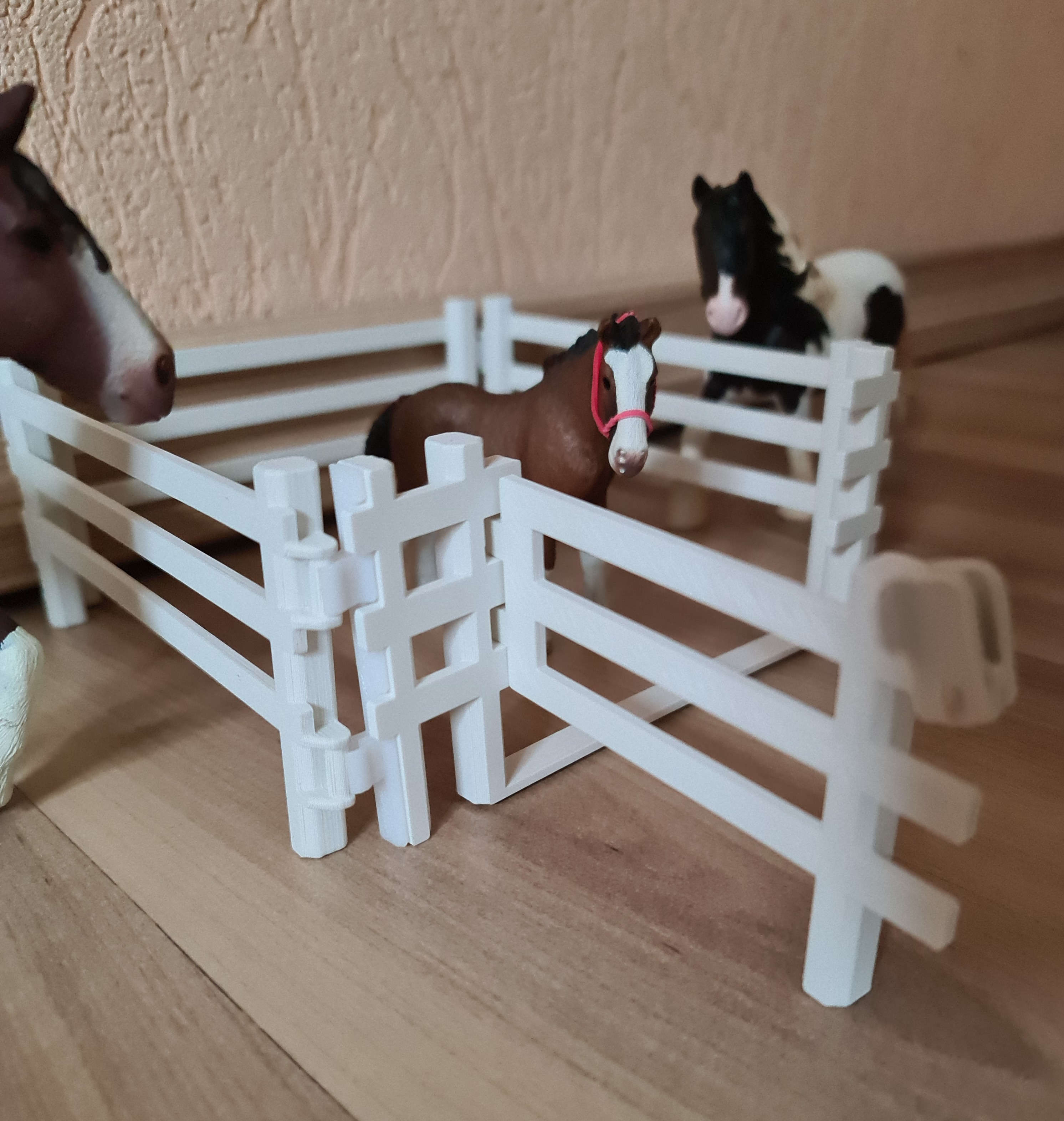 Schleich horse clup update (fence) by Hedo3D | Download free STL model ...