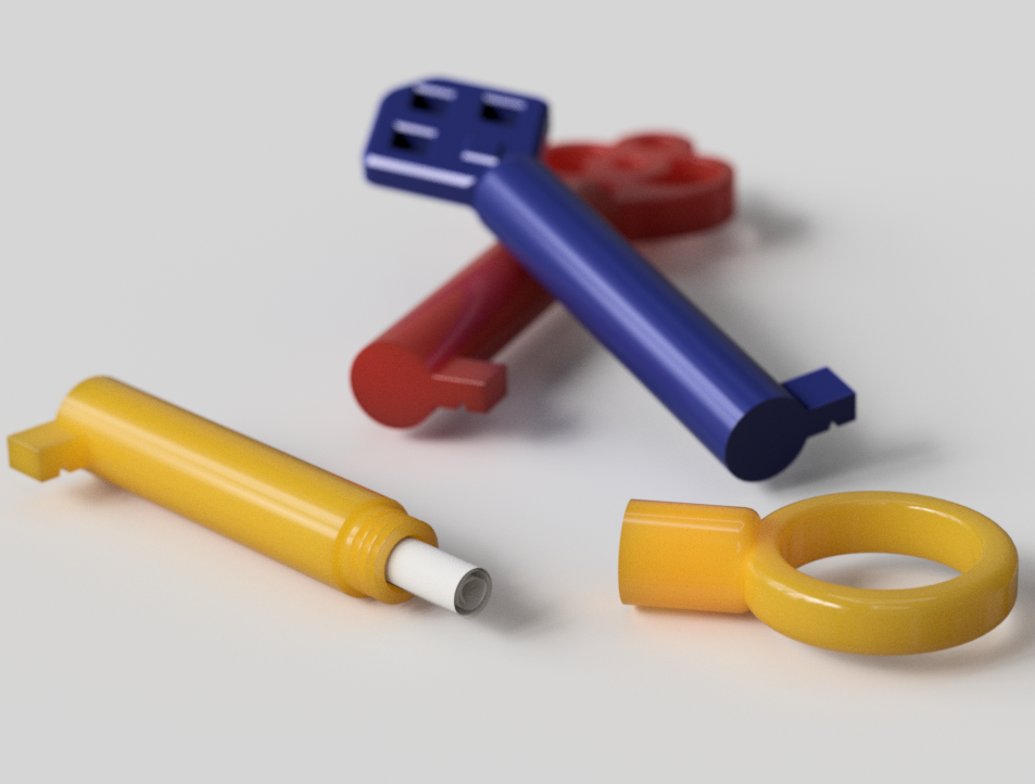 SECRET KEYS by Humble DIY | Download free STL model | Printables.com