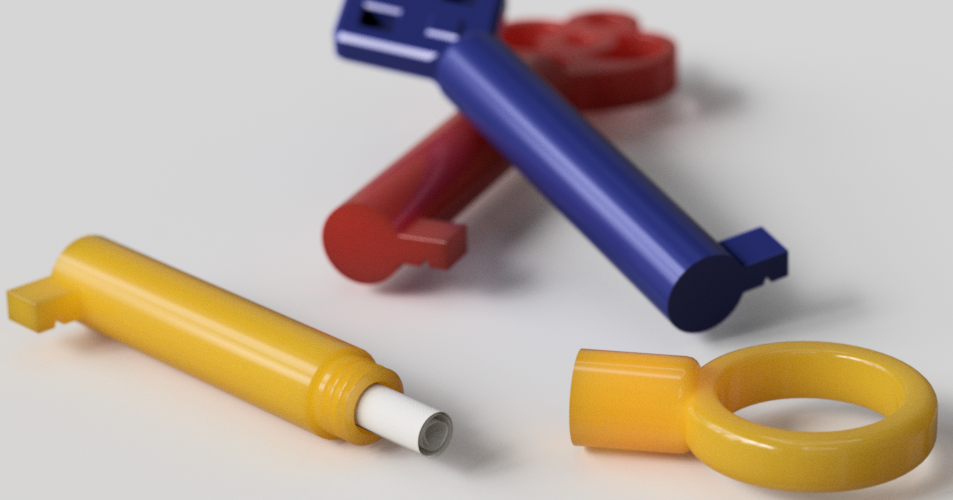 SECRET KEYS by Humble DIY | Download free STL model | Printables.com