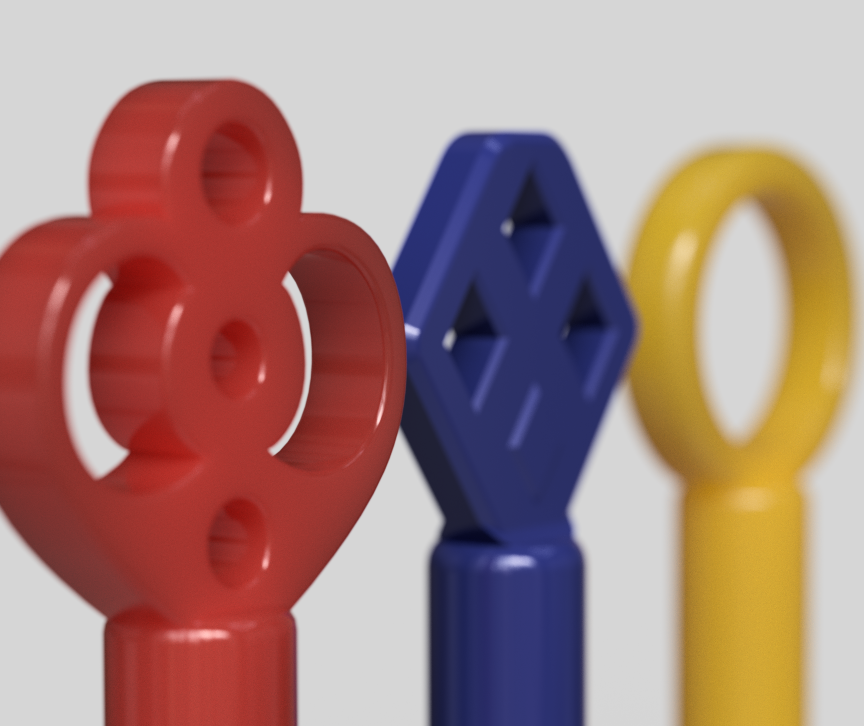 SECRET KEYS by Humble DIY | Download free STL model | Printables.com