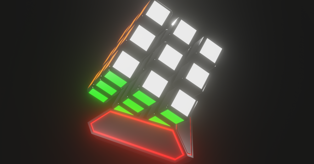 Rubik's cube stand by Pitivi | Download free STL model | Printables.com