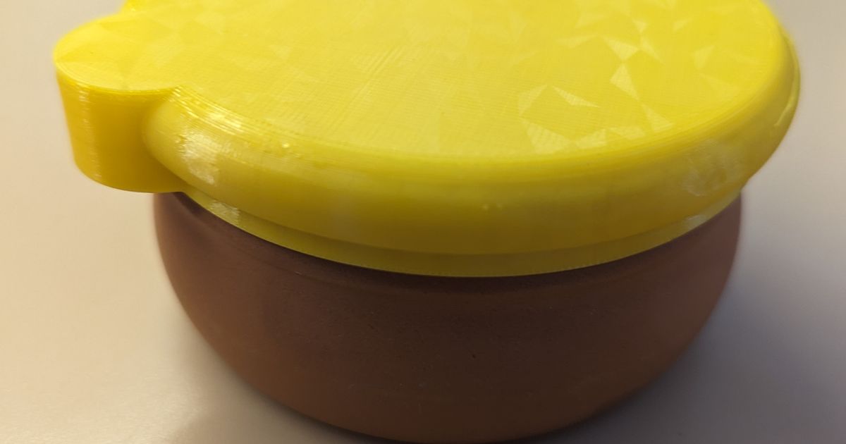 Chris' Dip Pot Lid by 5tuff | Download free STL model | Printables.com