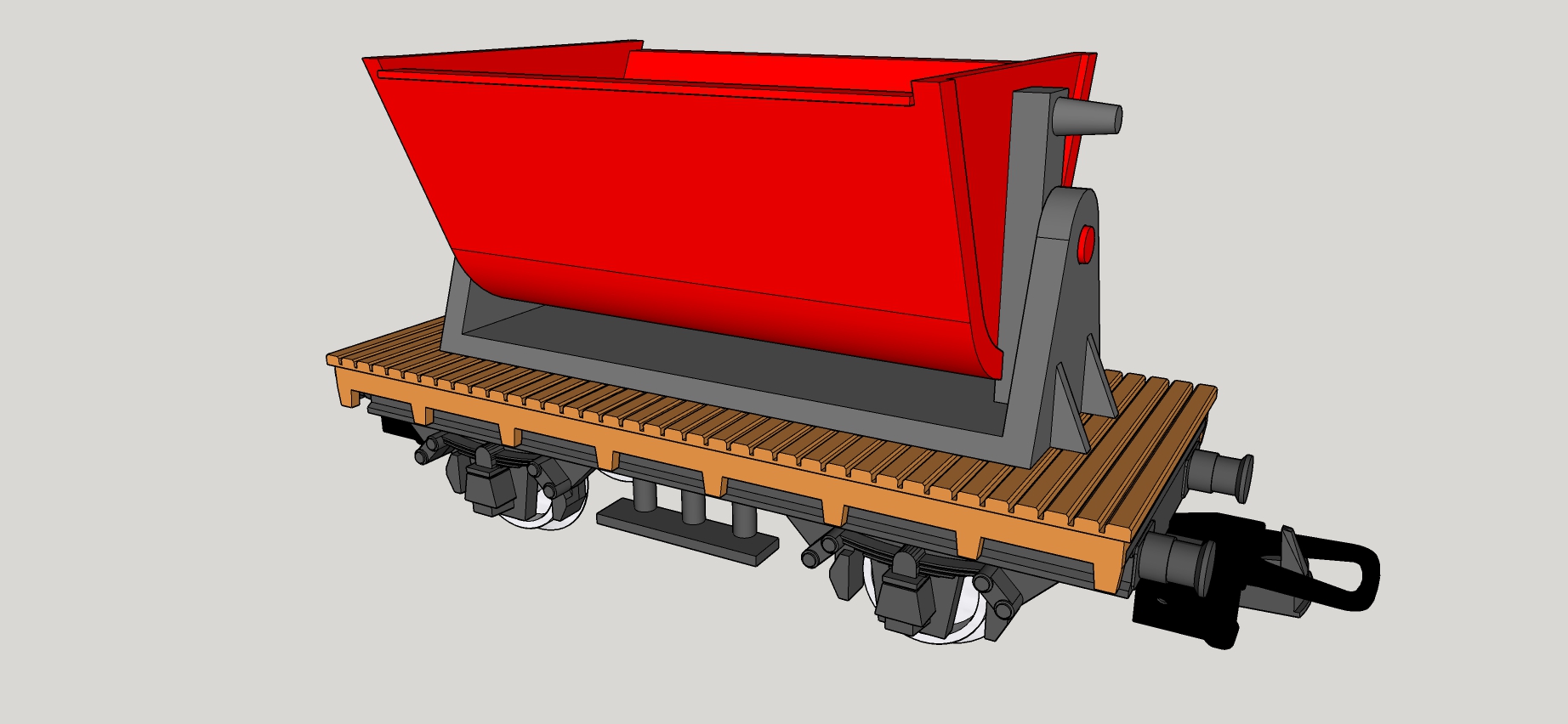 HO 1:87 Scale DB hopper by Daniel | Download free STL model ...