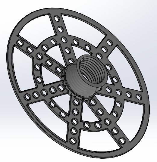 Filament Spool Shell V2.2 (Adapter) Universal, for Bambu Lab AMS by Two ...