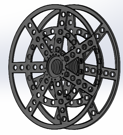 Filament Spool Shell V2.2 (Adapter) Universal, for Bambu Lab AMS by Two ...