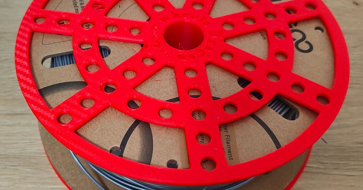 Filament Spool Shell V2.2 (Adapter) Universal, for Bambu Lab AMS by Two ...