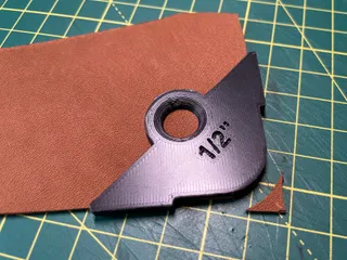 Corner radius guide for leathercraft by Soner Güler | Download free STL ...