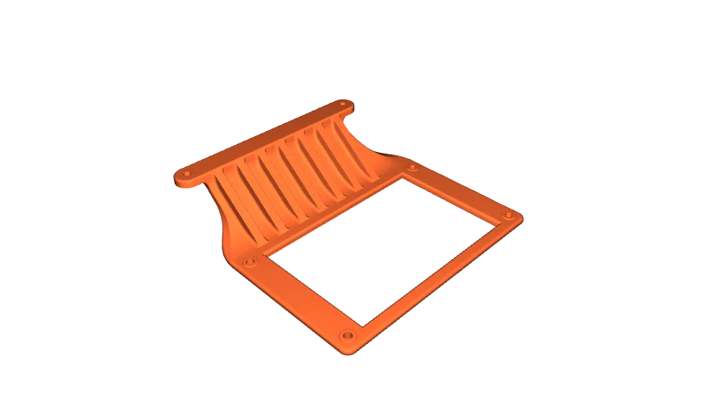 MKS PI-TS35 Screen Mount by mozWORLD | Download free STL model ...