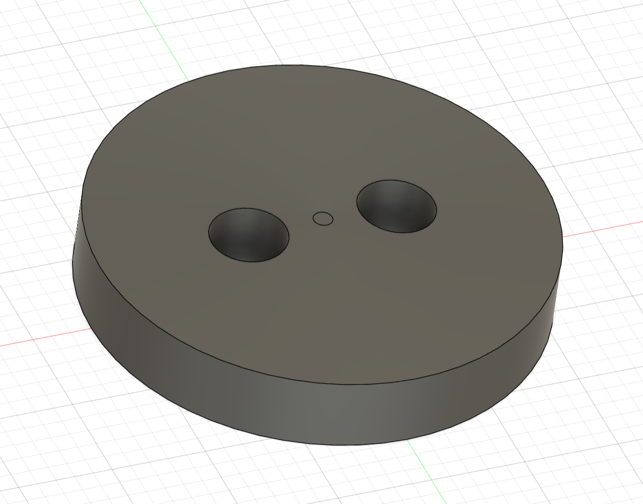Simple Round Button by adsw | Download free STL model | Printables.com